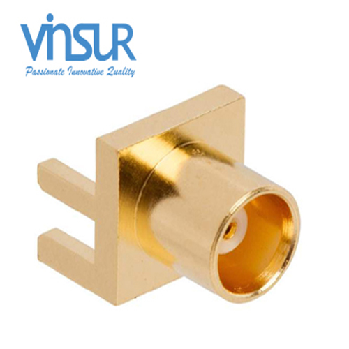 MCX FML Str PCB-Edge Mount 50 Ω – Vinsur RF Coaxial