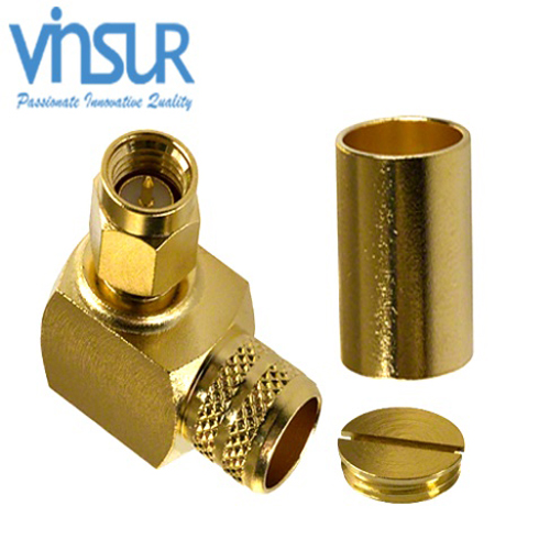 SMA ML R/A Cr LMR 400 50 Ω – Vinsur RF Coaxial