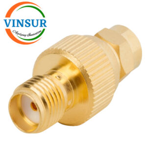 SMA Female To SMC Male Straight Adapter 50 Ω – Vinsur RF Coaxial